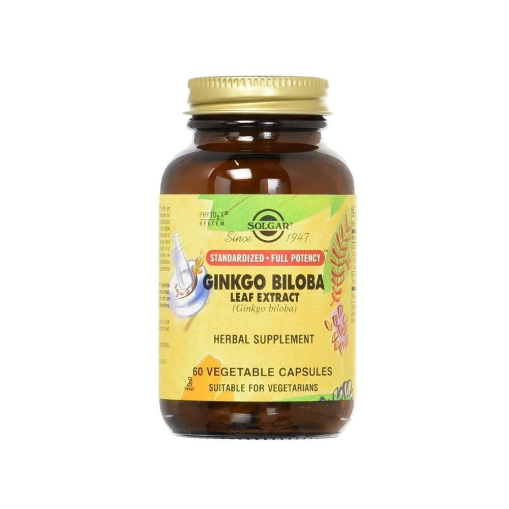 SOLGAR Ginkgo Biloba Leaf Extract 60 Kapsül - eczanego.com SOLGAR Ginkgo Biloba Leaf Extract 60 Kapsül - eczanego.com