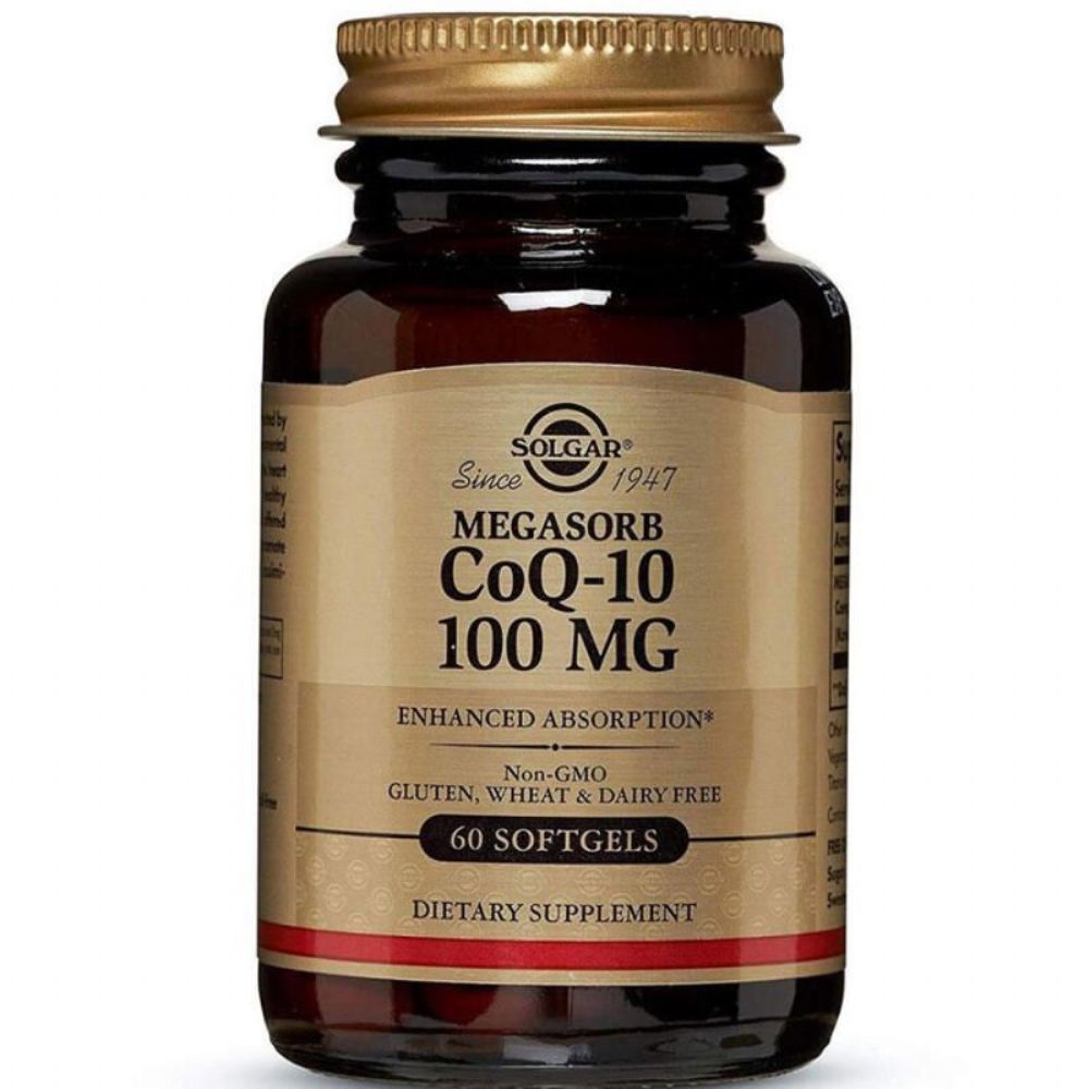 Solgar CoQ-10 Takviye Edici Gıda 100 Mg 60 Kapsül - eczanego.com